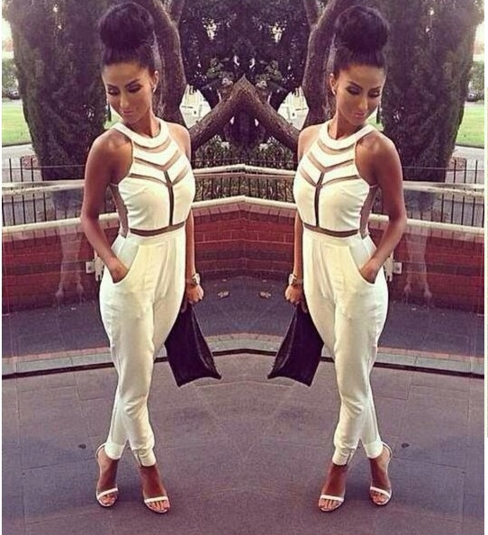 Fashion Joining Together Backless Club Wear Sexy Bandage Dress on Luulla